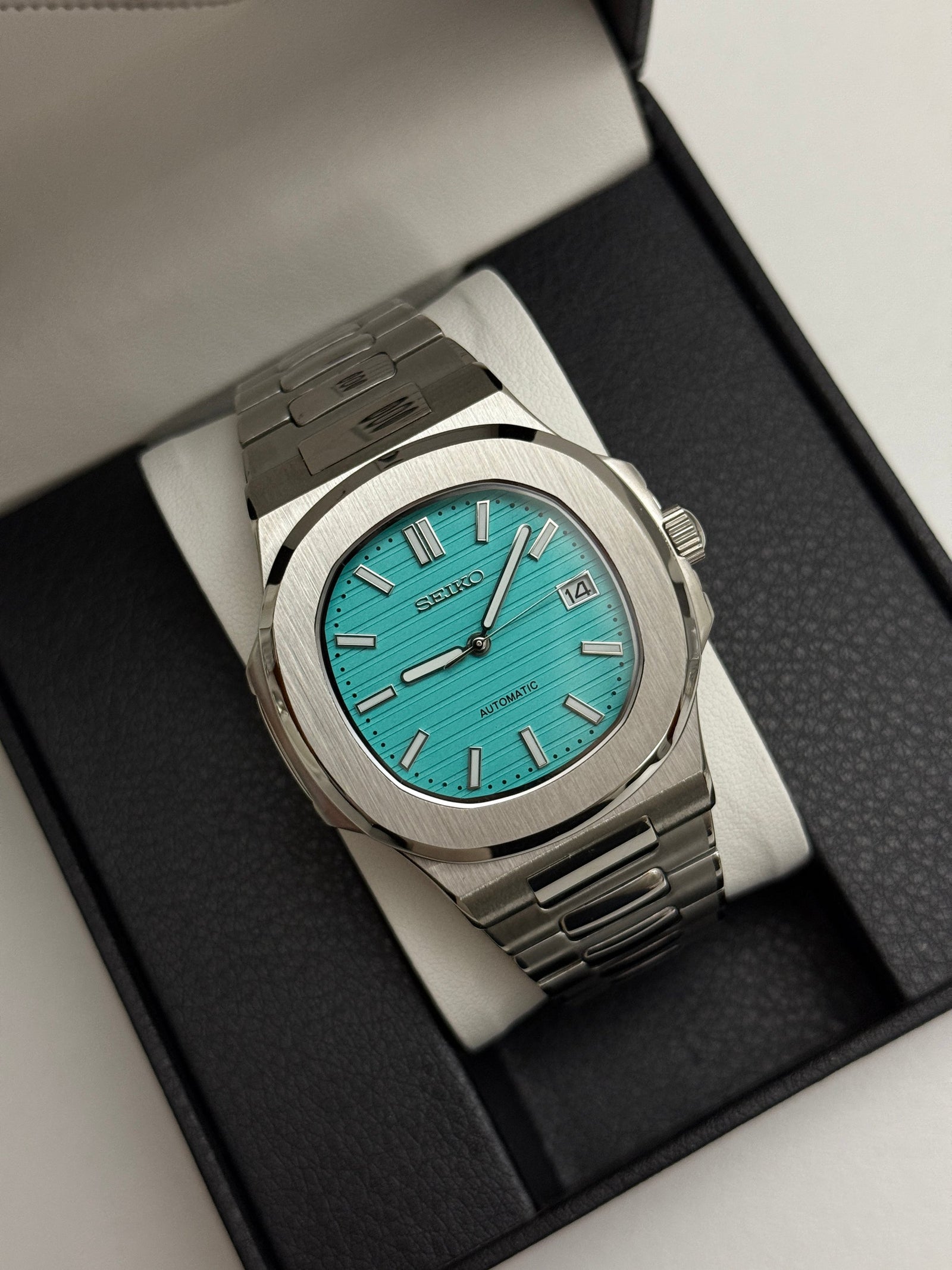 Seiko Mod Nautilus Tiffany – Seikomod